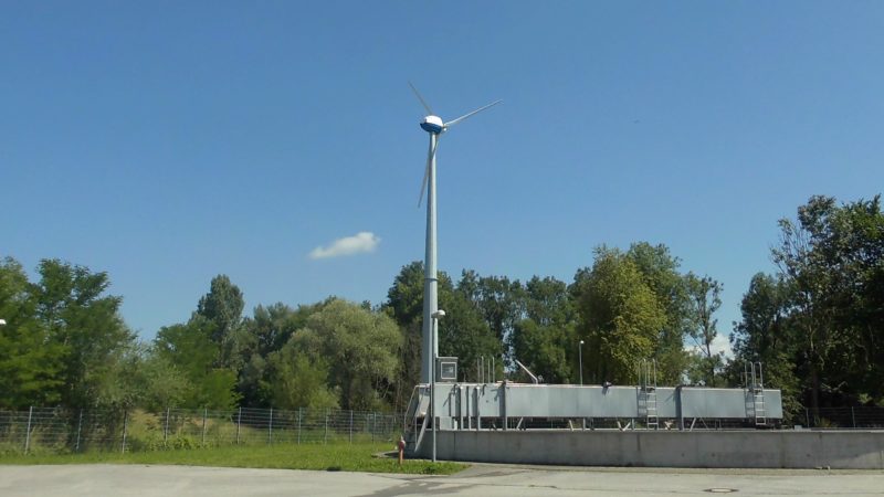 Wind turbines, 10 kW, 20 kW, 30 kW, 50 kW, 60 kW, 100 kW